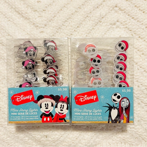 Disney | Holiday | New Disney Mini String Lights Jack Skellington ...